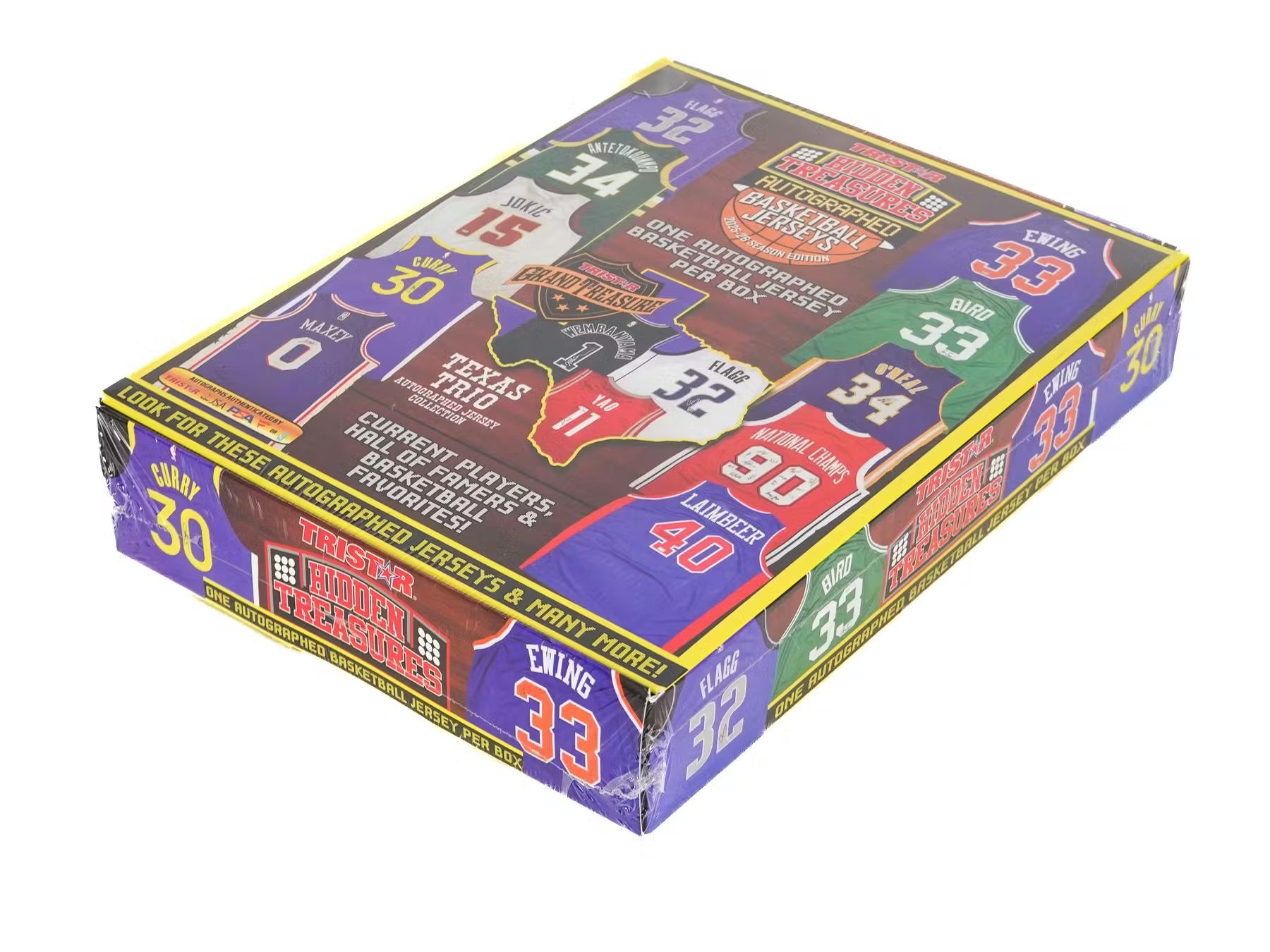 TRISTAR Hidden Treasures: Autographed Basketball Jerseys 2025-26 Editi ...